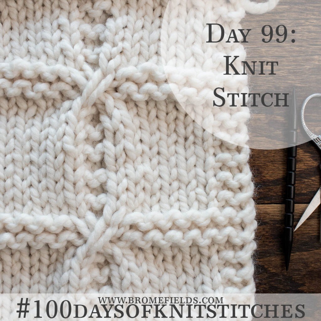 Top 15 Most Popular Knit Stitches : Brome Fields