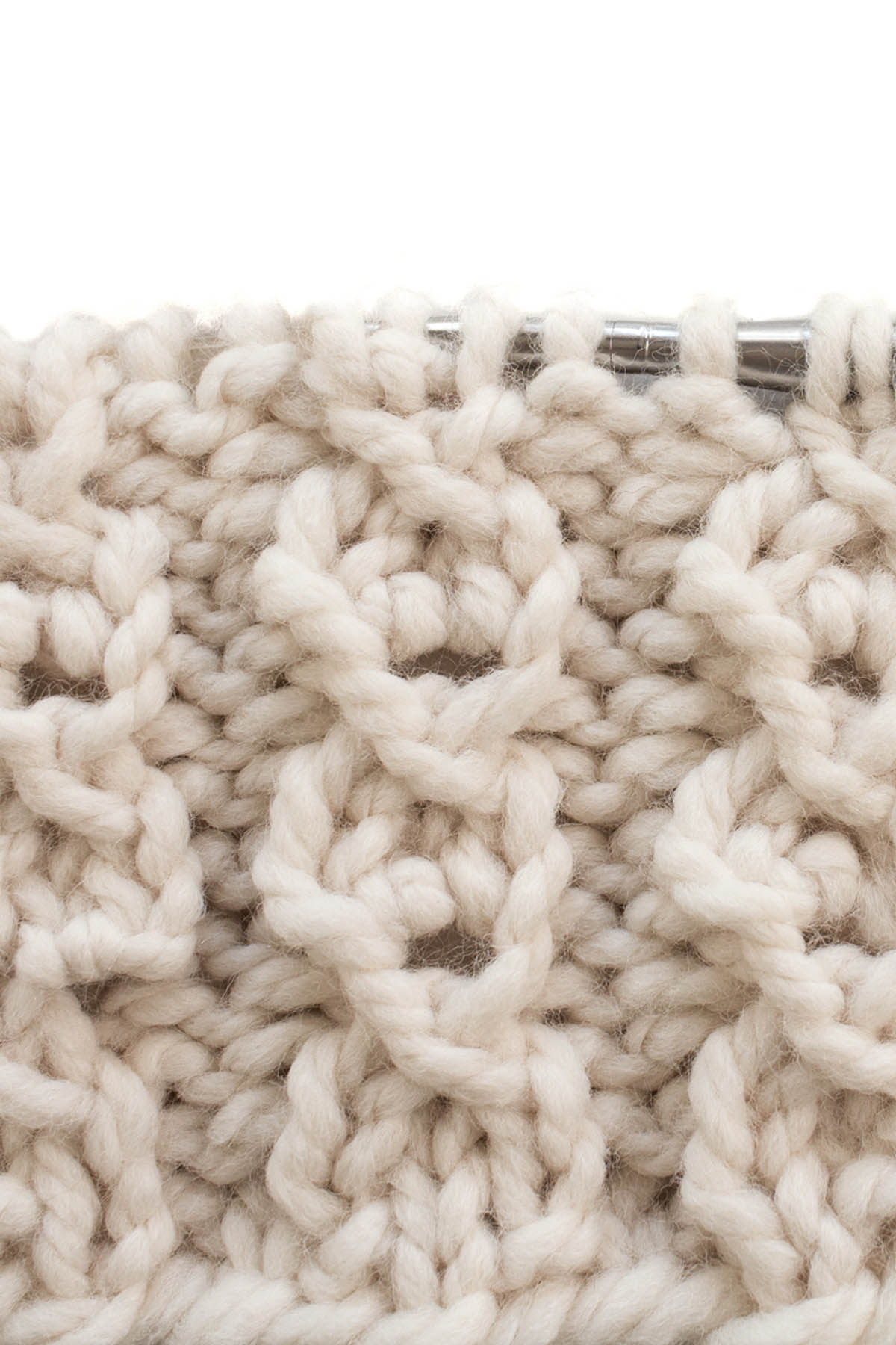 Shell Rib Knitting Stitch : Give it a Try