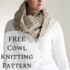 Infinity Scarf Cowl Knitting Pattern : Everlasting : Brome Fields