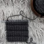 Broken Rib Garter Knit Stitch Pattern : Brome Fields