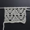 Day 14 : Arrowhead Lace Knit Stitch : #21daysoflaceknitstitches - Brome ...