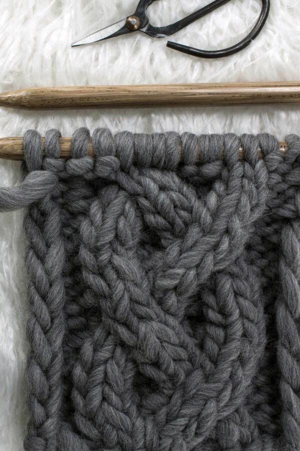 Braided Cable Knitting Stitch Pattern : Get it Here