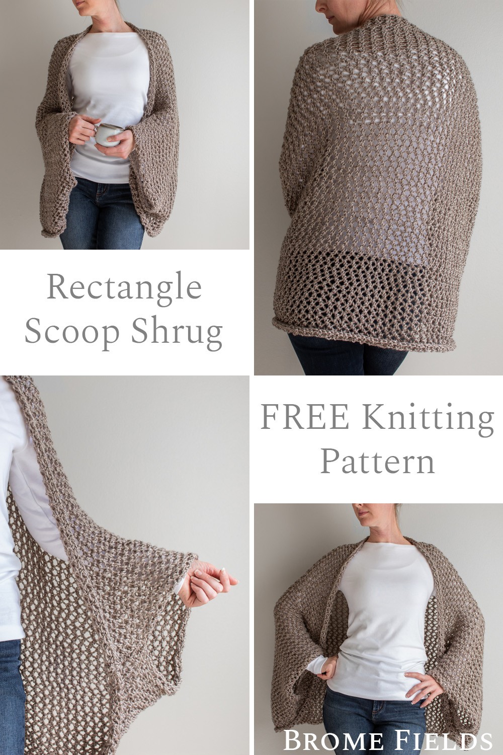 Summer Lace Shrug Knitting Pattern : Get it Here