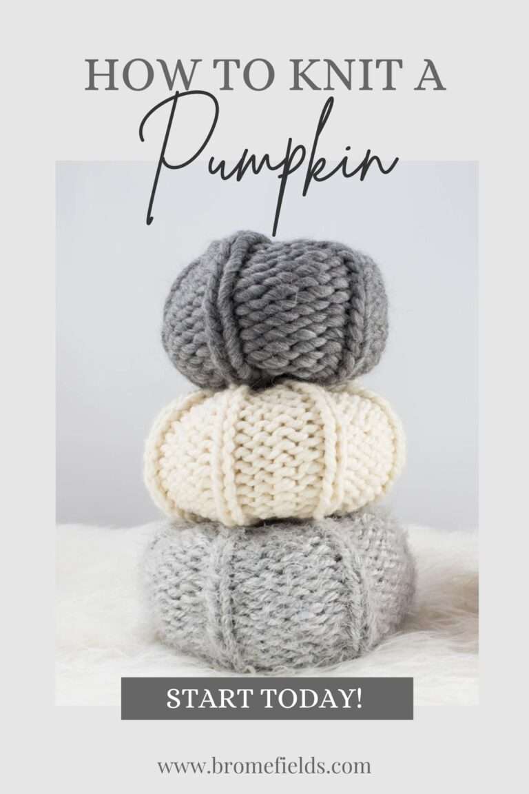Chunky Knit Pumpkin Pattern : Knit Your Cozy Life