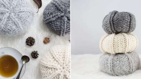 Chunky Knit Pumpkin Pattern : Knit Your Cozy Life