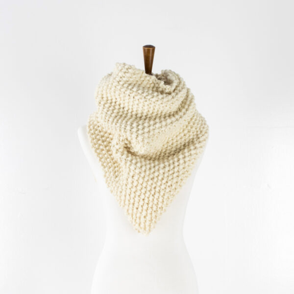 Chunky Shawl Knitting Pattern : Brome Fields