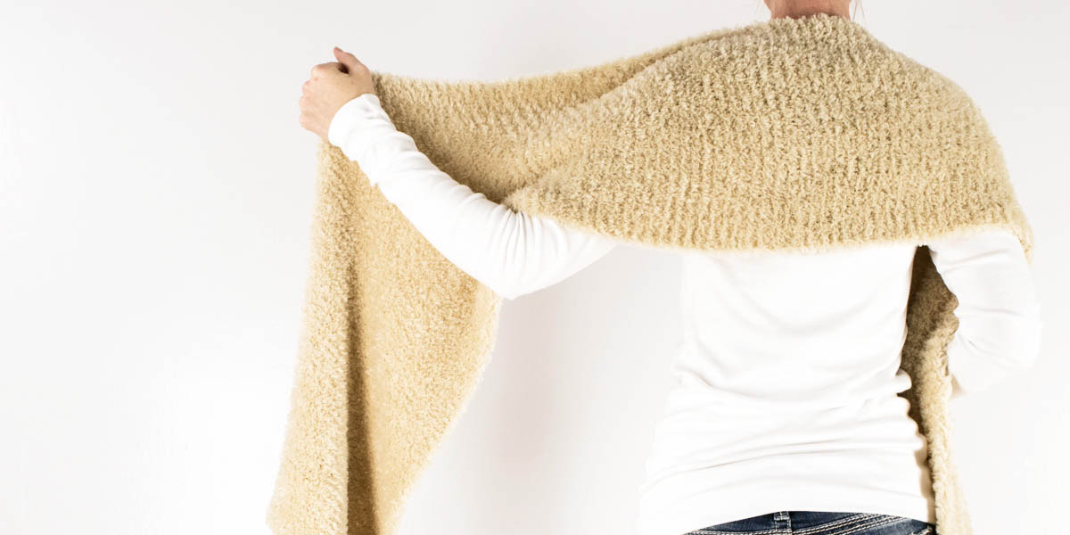 Simple Soft Scarf Knitting Pattern : Brome Fields