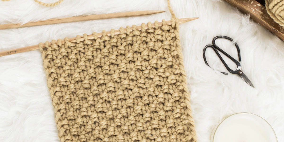 Easy Scarf Knitting Pattern : Brome Fields