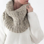 Ribbed Cowl Knitting Pattern : Brome Fields
