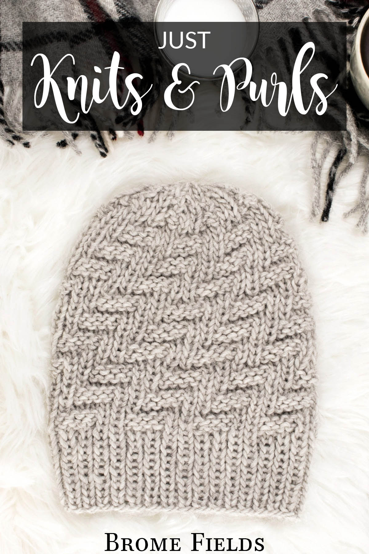 Knit in the Round Hat Pattern : Brome Fields