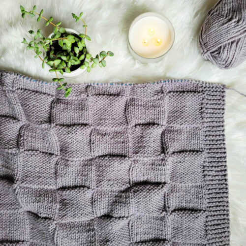 Blanket Knitting Patterns Free : Brome Fields